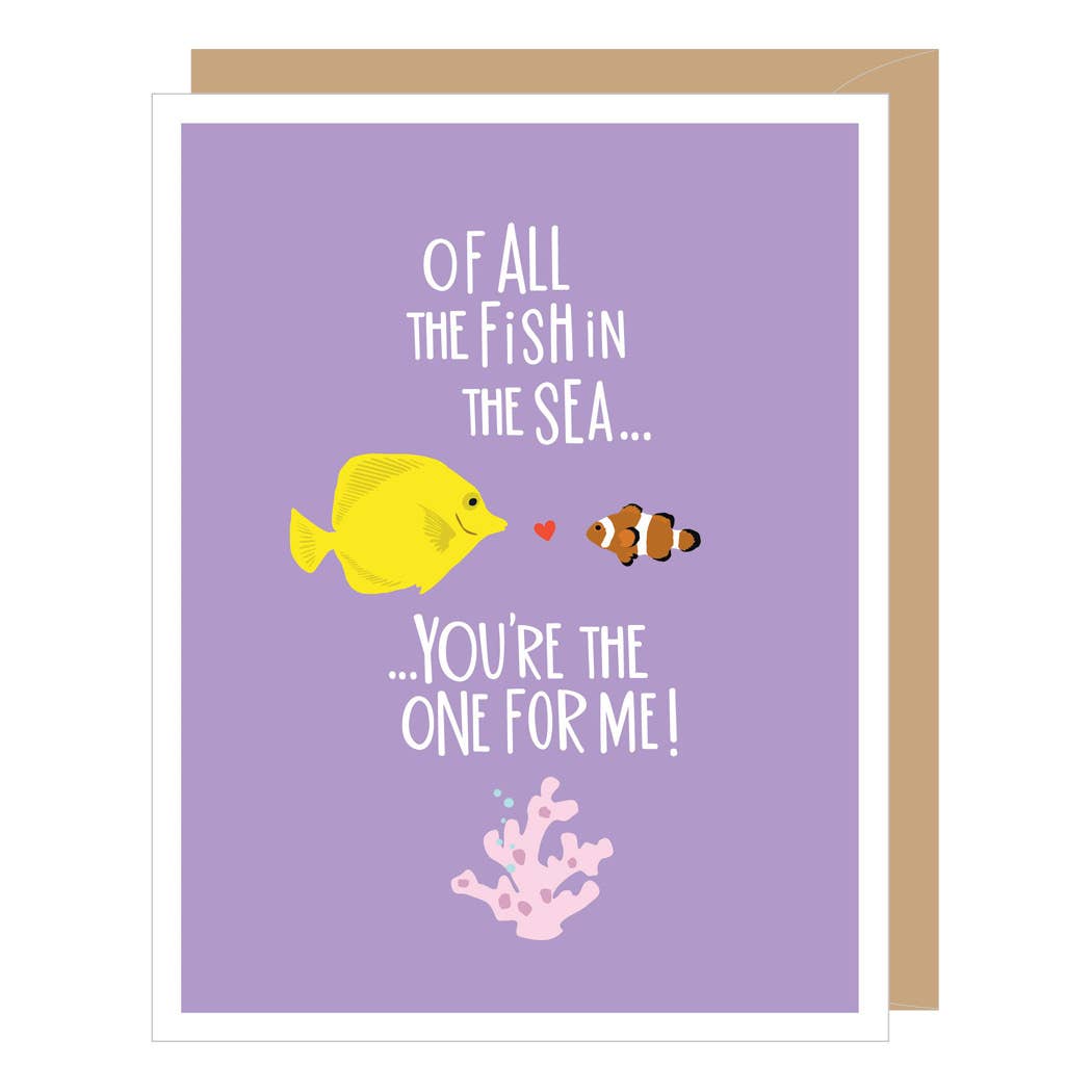"Fish in the Sea" Valentine's Day Card