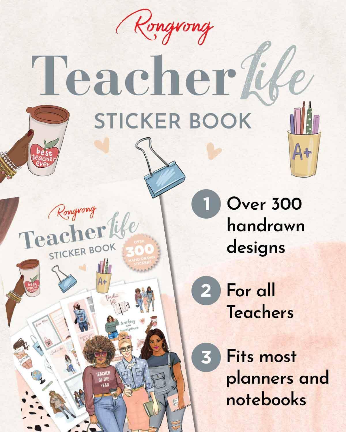 “Teacher Life” Planner Sticker Pack