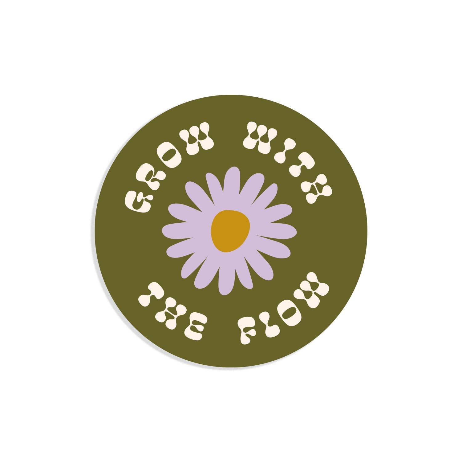 Grow With the Flow - Sticker