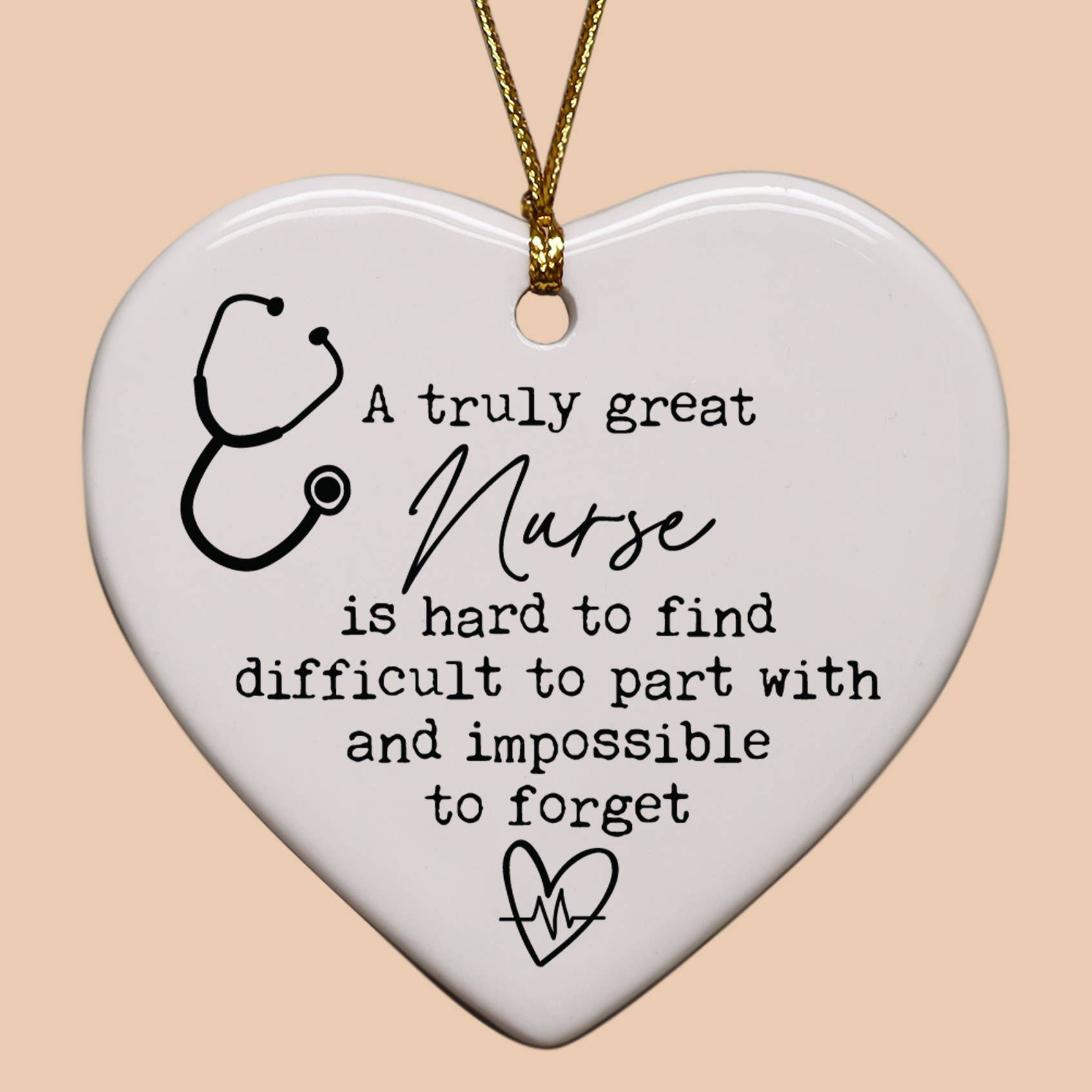 Nurse Gift - A Truly Great Nurse is Hard To Find Ornament