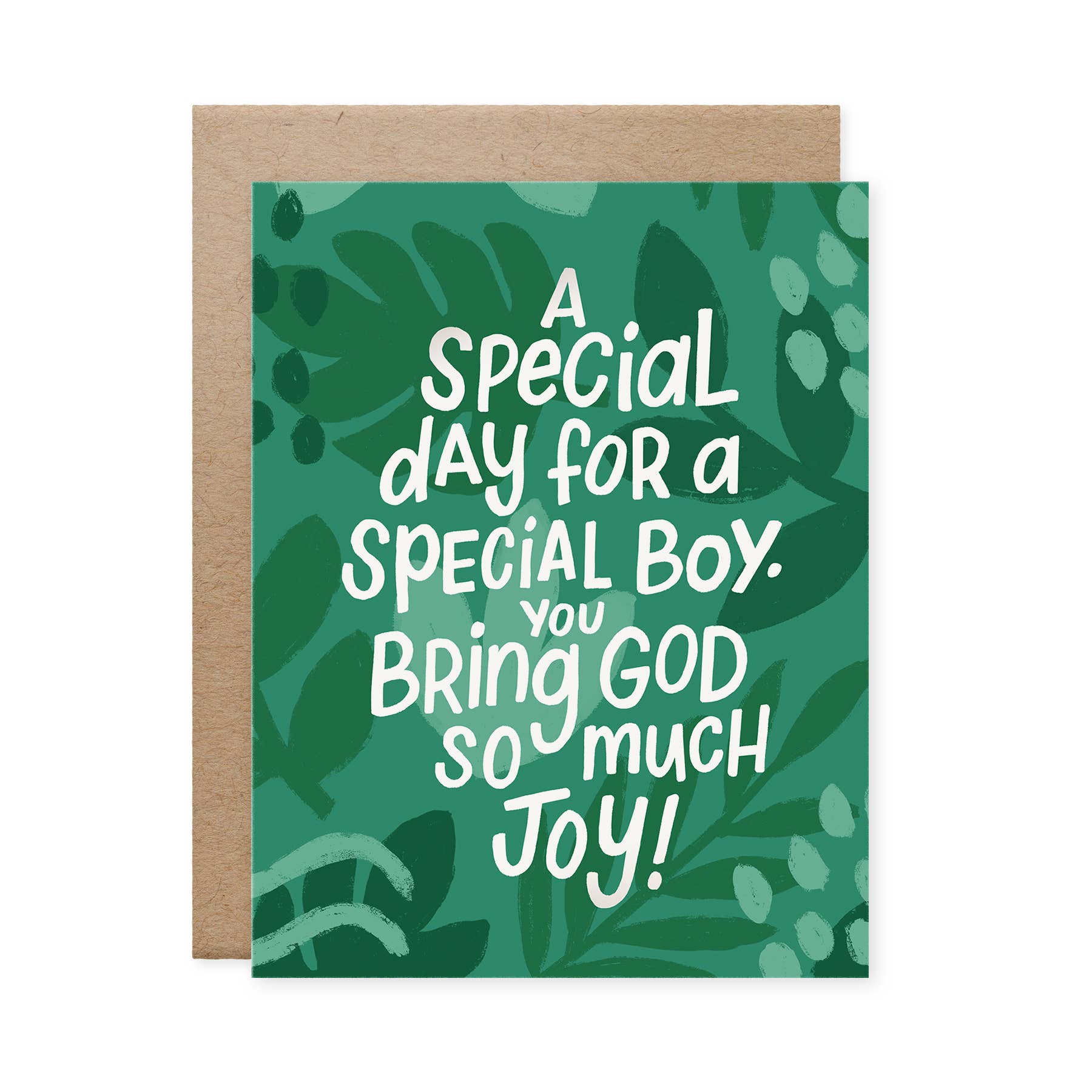 A Special Day for a Special Boy Greeting Card