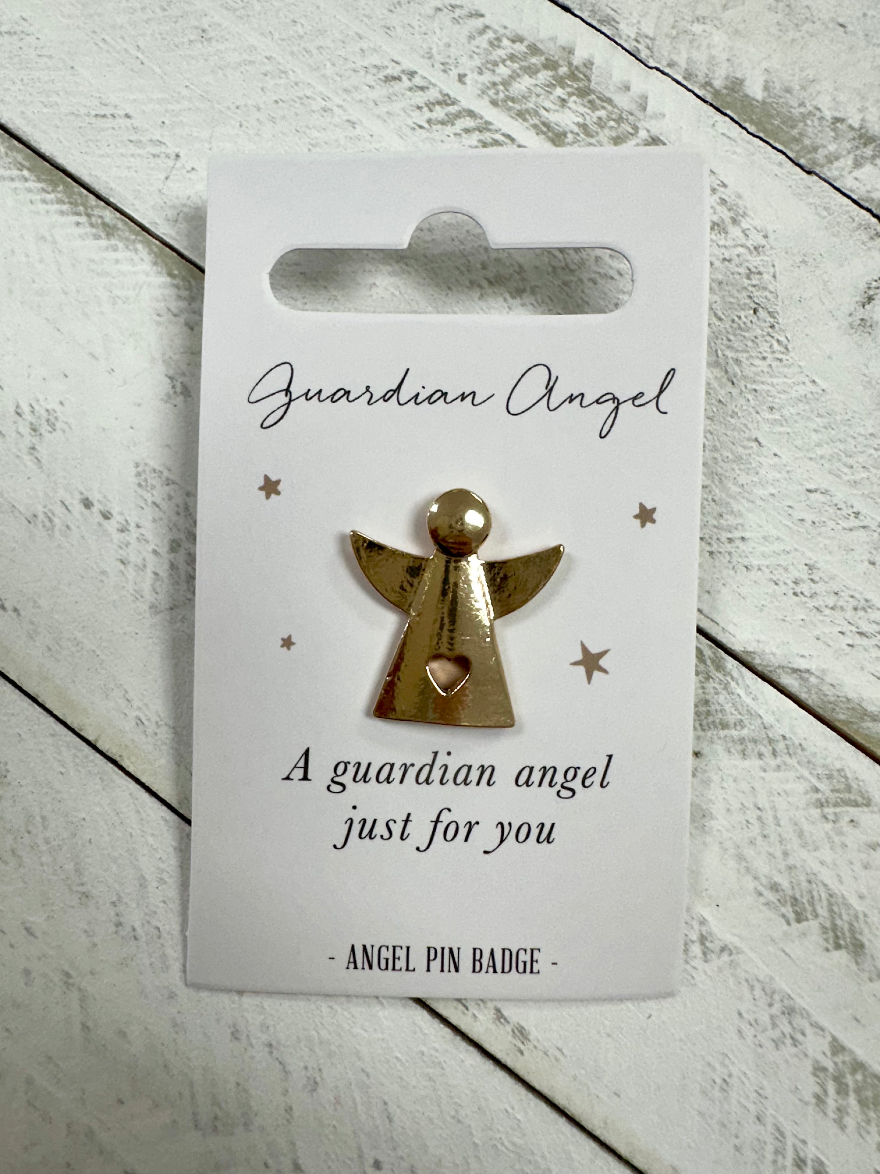 "Guardian Angel" Angel Sentiment Pin
