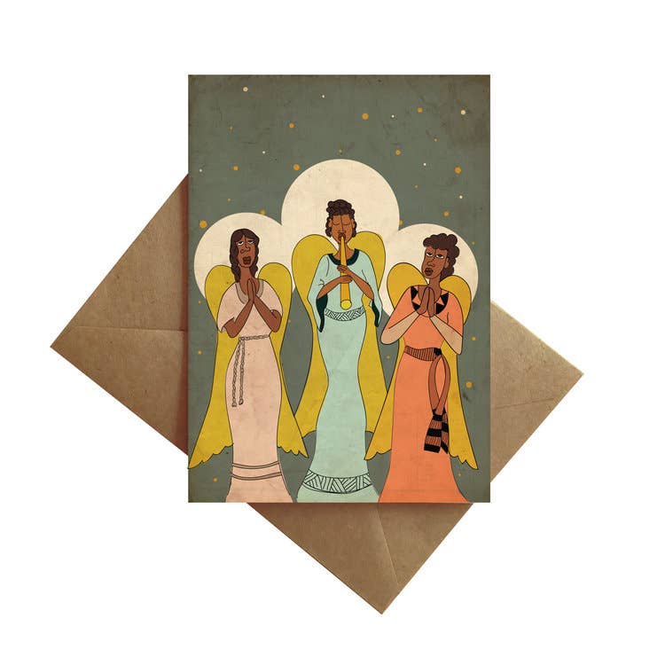 Blessed Angels Christmas Card