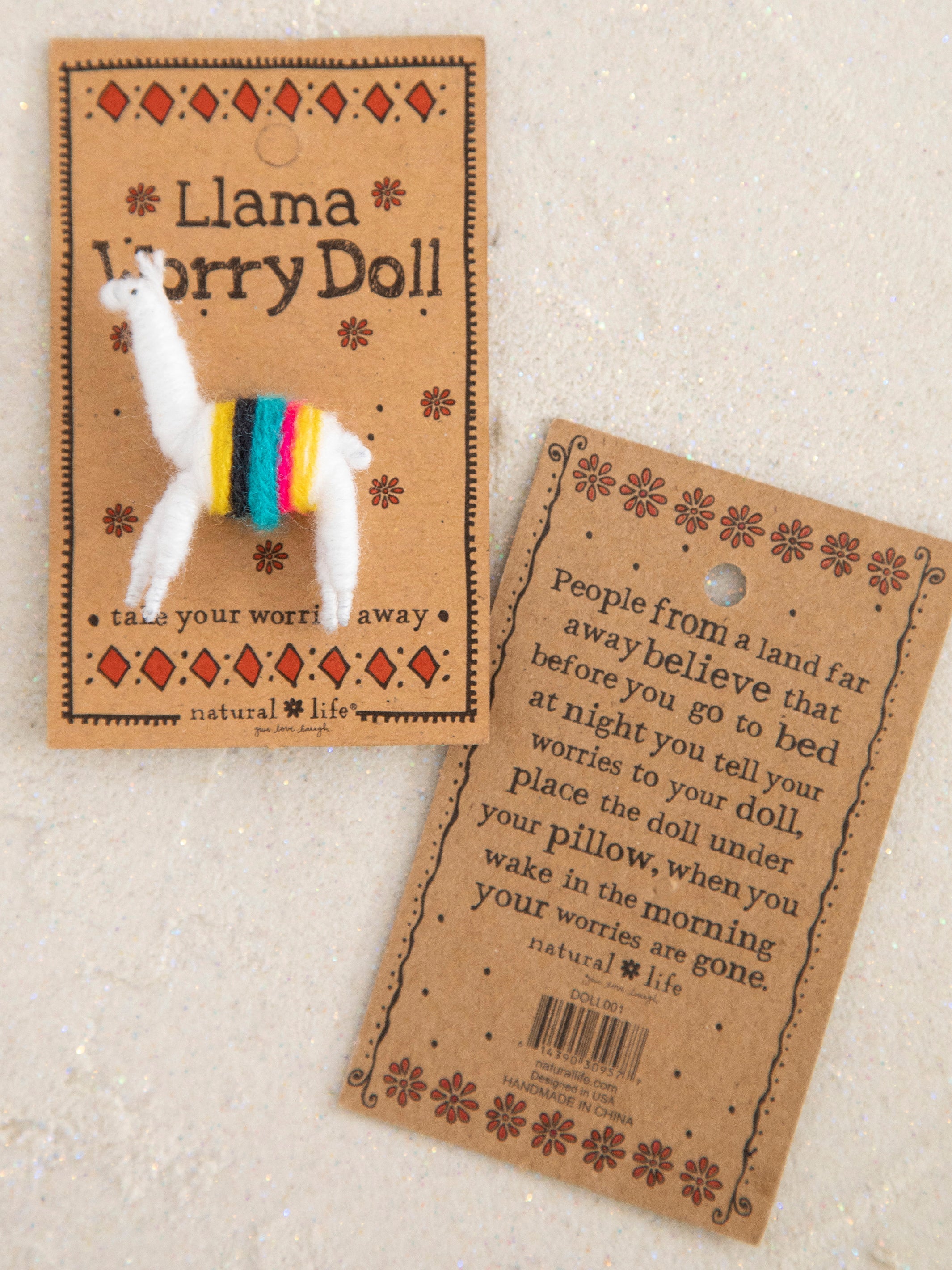Llama Worry Doll